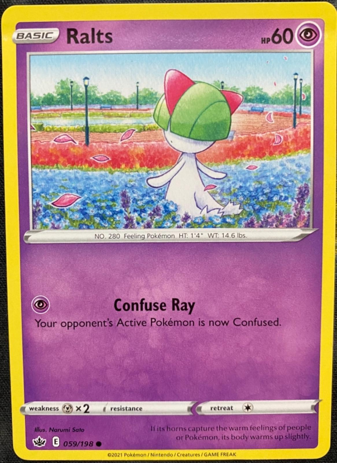 Ralts #59 Prices | Pokemon Chilling Reign | Pokemon Cards