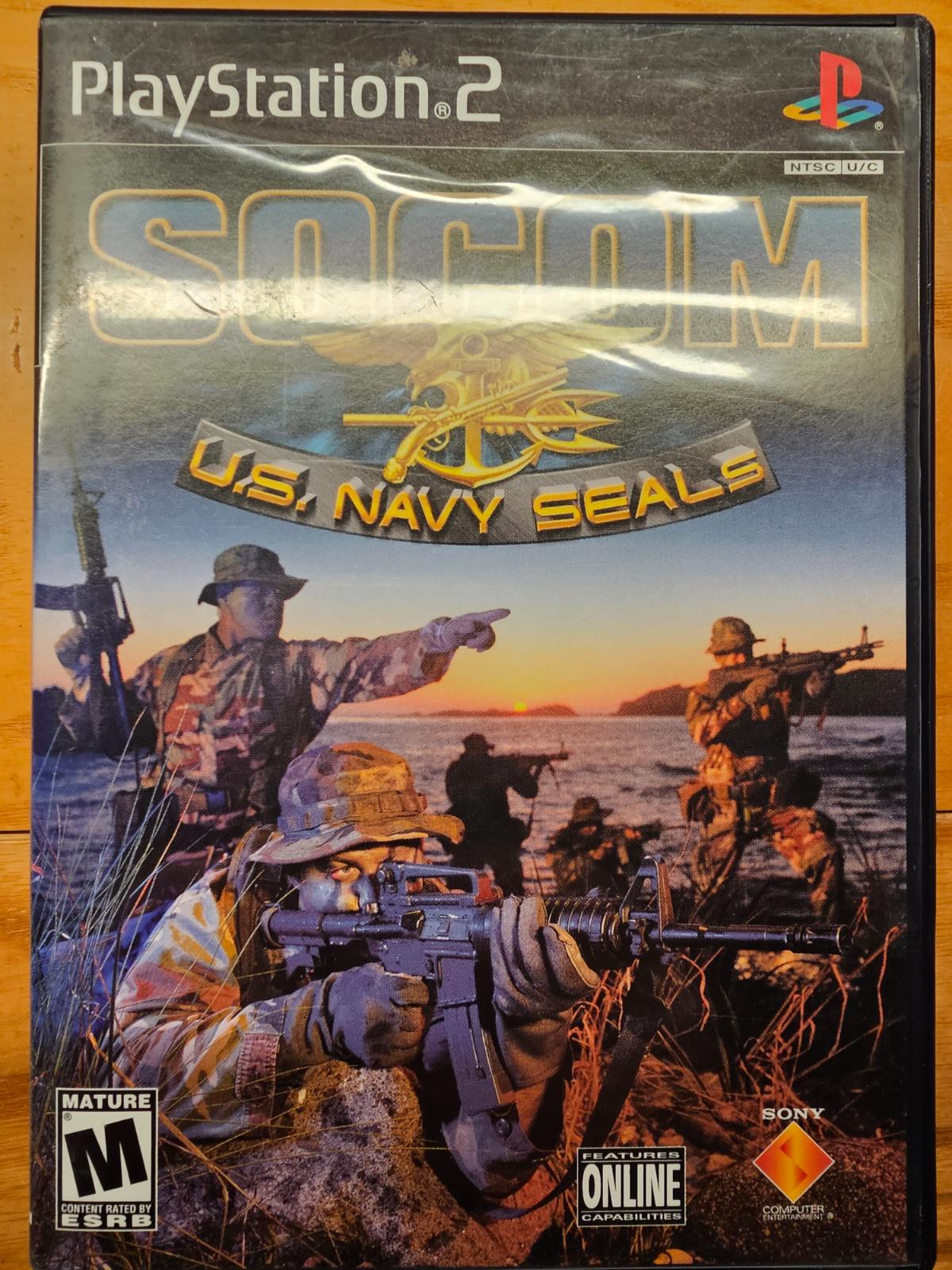 SOCOM US Navy Seals | Item, Box, and Manual | Playstation 2