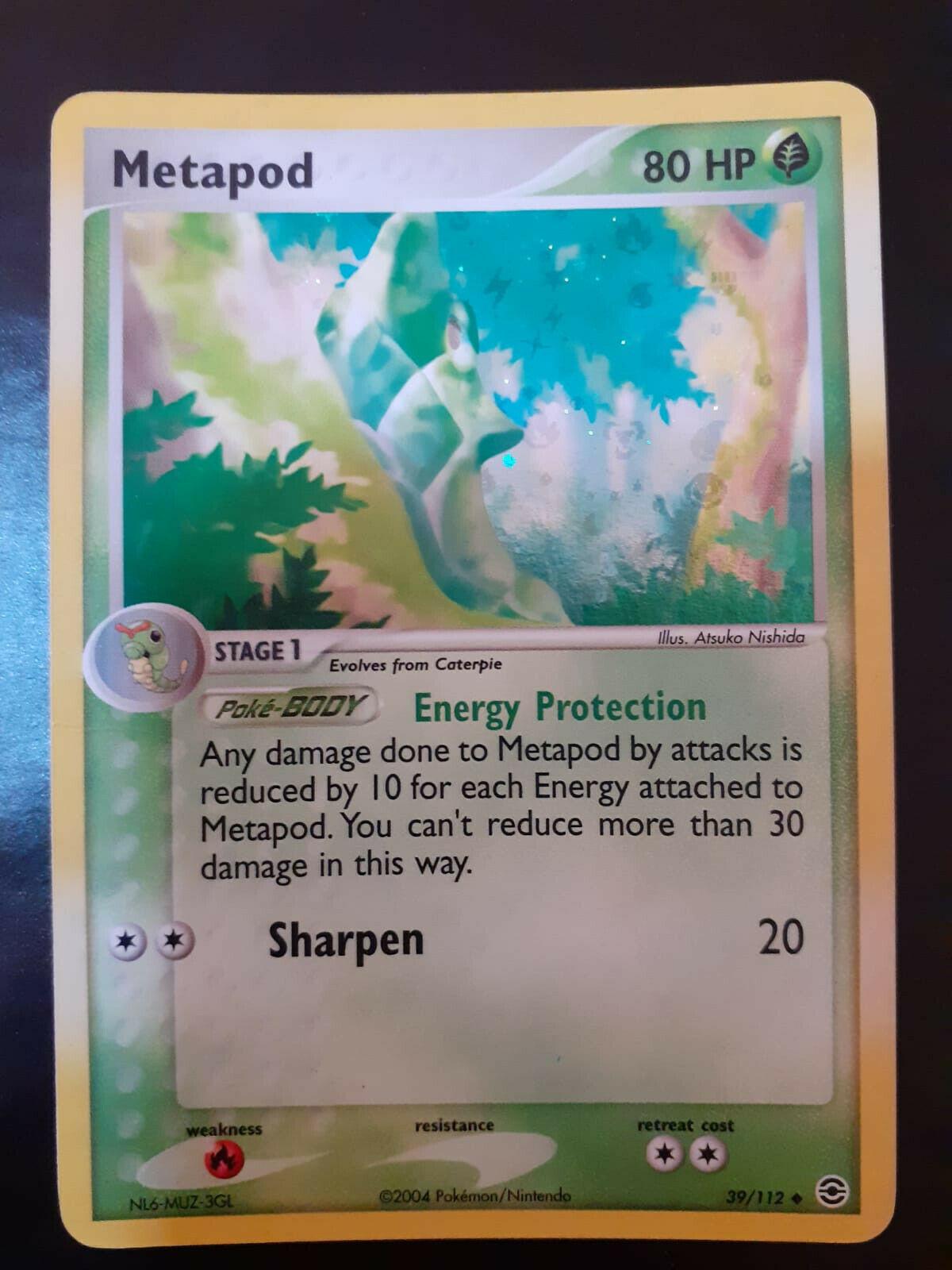 Metapod #39 Prices | Pokemon Fire Red & Leaf Green | Pokemon Cards