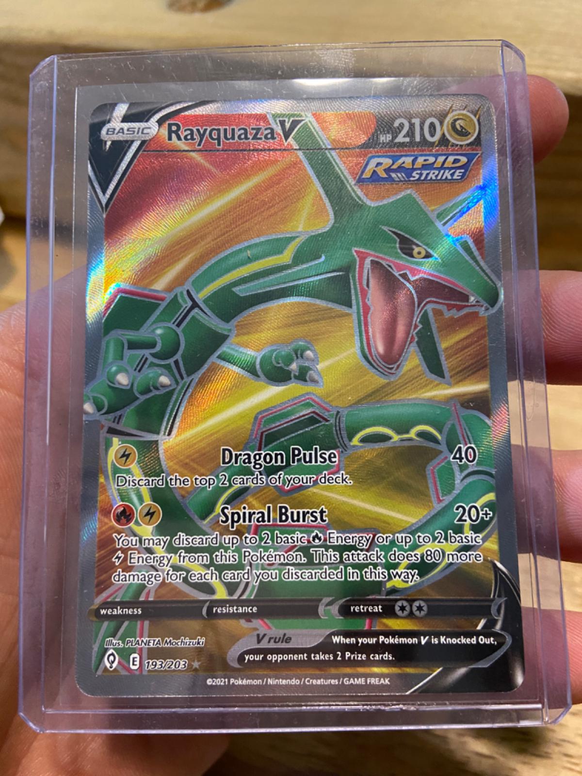 Rayquaza V | Ungraded | Pokemon Evolving Skies