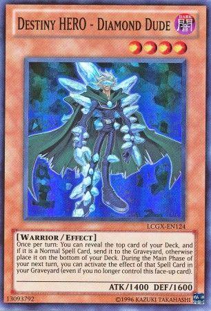 Destiny HERO - Diamond Dude LCGX-EN124 Prices | YuGiOh Legendary ...