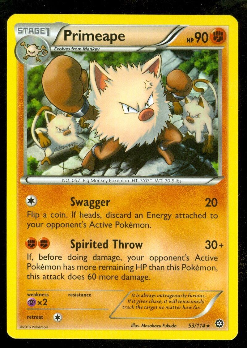 Primeape #53 Prices | Pokemon Steam Siege | Pokemon Cards