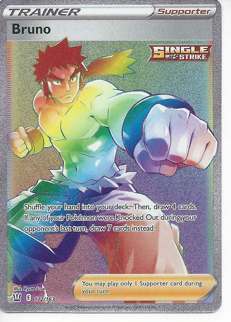 Bruno #172 Prices | Pokemon Battle Styles | Pokemon Cards