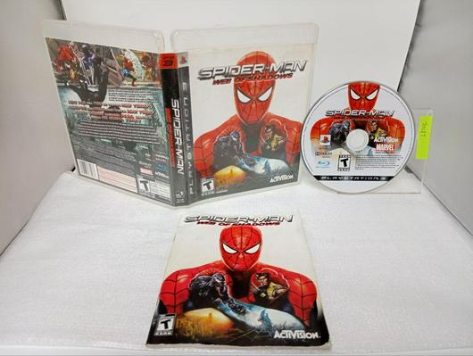 Spiderman Web of Shadows | Item, Box, and Manual | Playstation 3