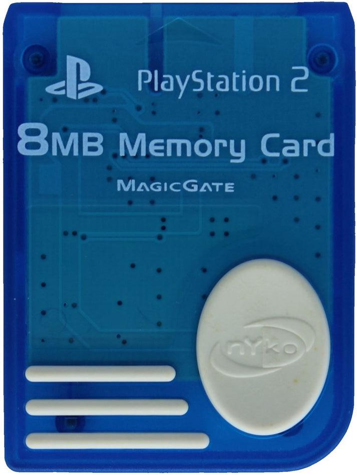 Nyko 8MB Memory Card Blue Prices Playstation 2 | Compare Loose, CIB ...