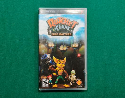 Ratchet & Clank Size Matters | Item, Box, and Manual | PSP