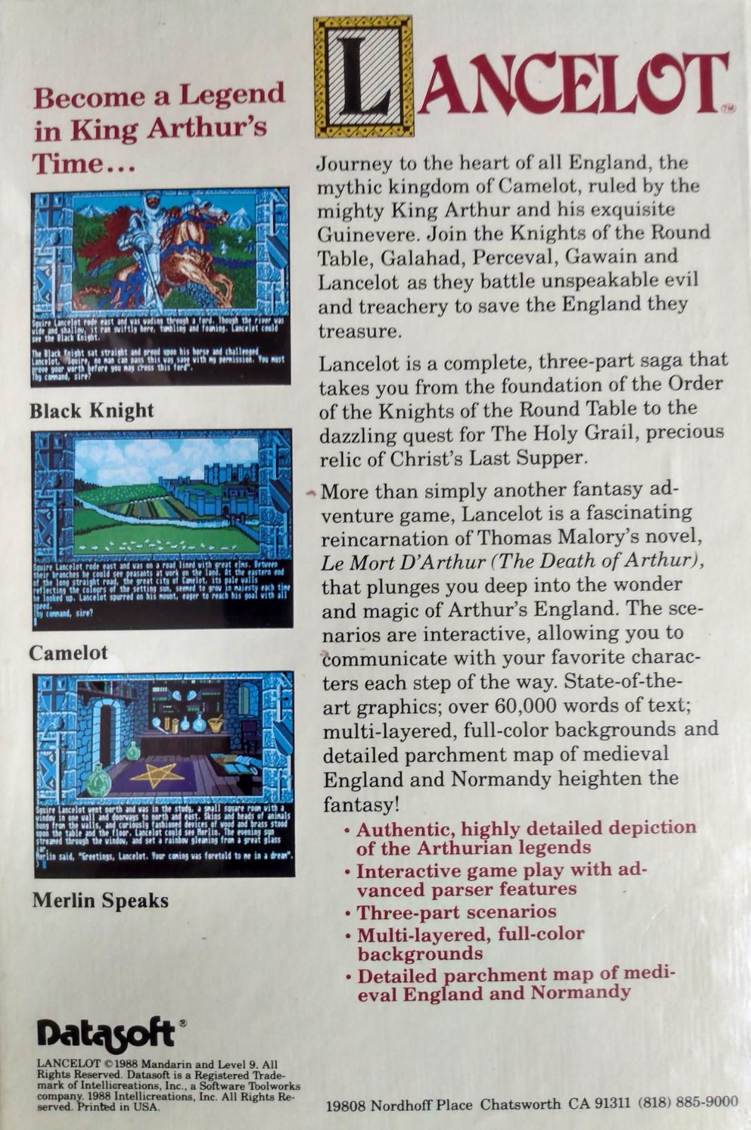 Lancelot Prices Amiga | Compare Loose, CIB & New Prices