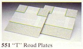 T Road Plates #551 LEGO Set Prices | New, Boxed, Loose Values