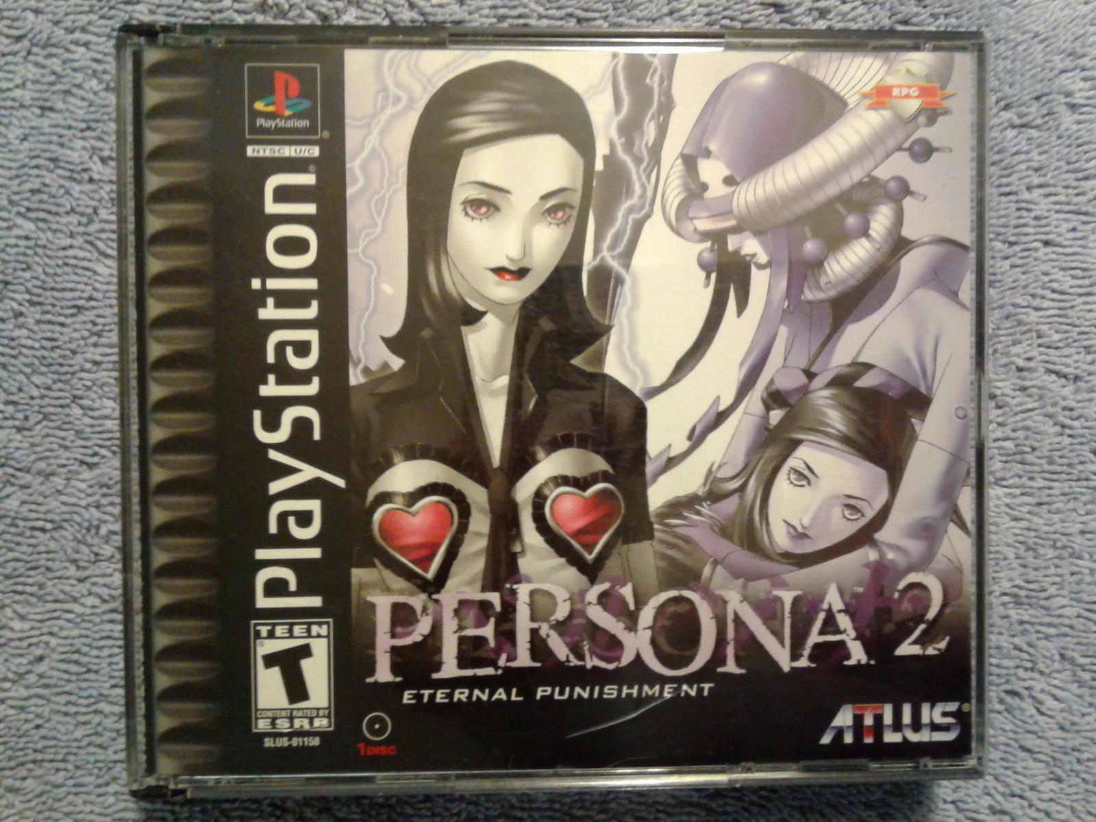 Persona 2 Eternal Punishment | Item, Box, and Manual | Playstation
