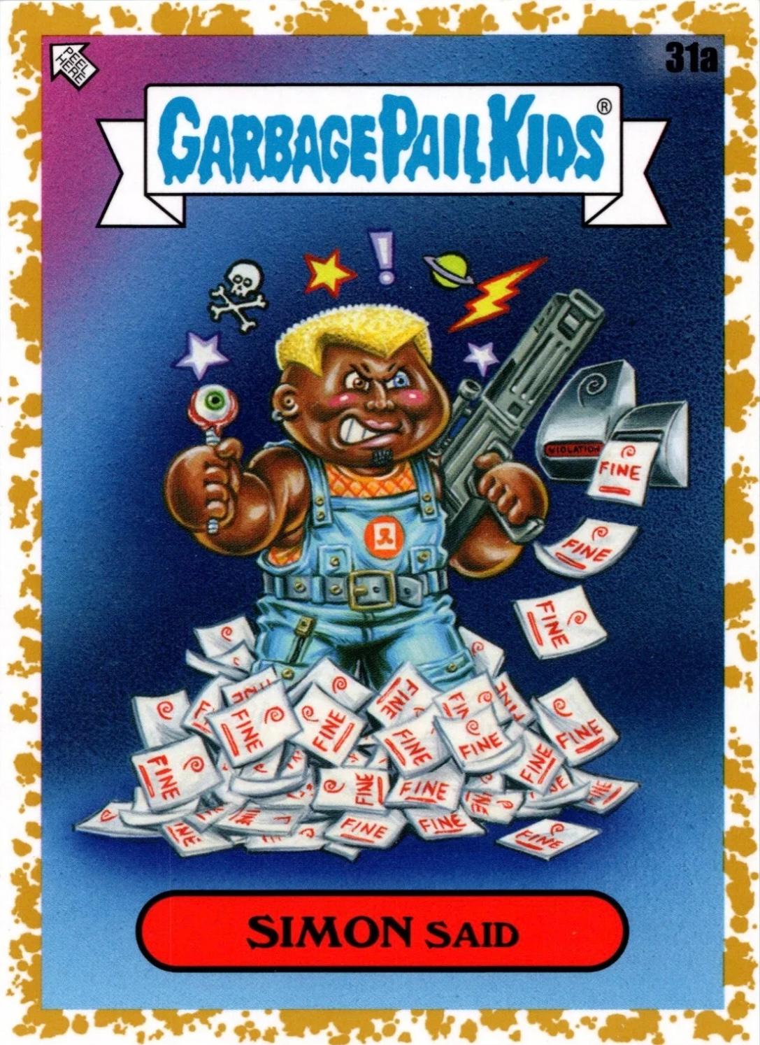 Simon Said [Gold] #31a Prices | Garbage Pail Kids Intergoolactic Mayhem ...
