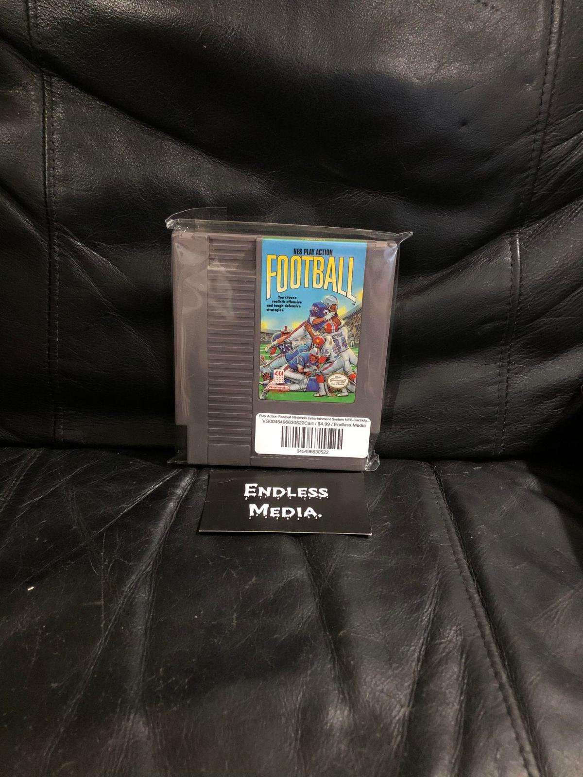 Play Action Football | Item only | NES