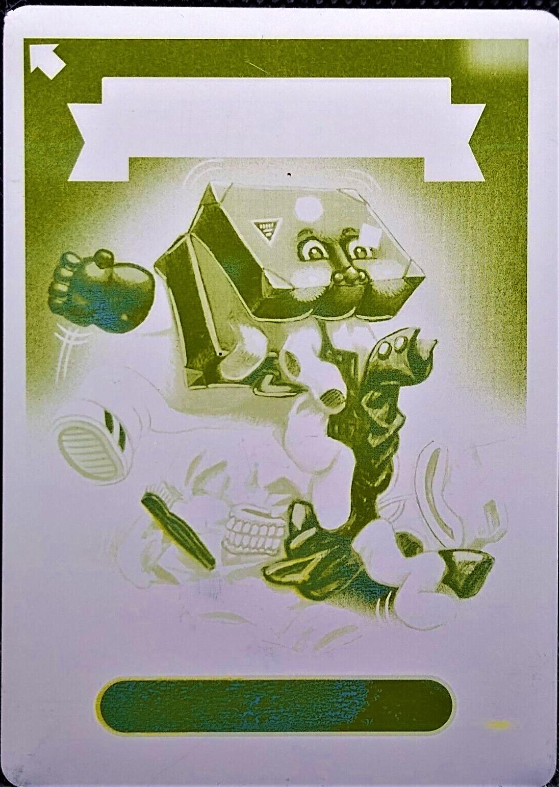 Suitcase CHASE [Printing Plate] #14 Prices | Garbage Pail Kids Go on ...