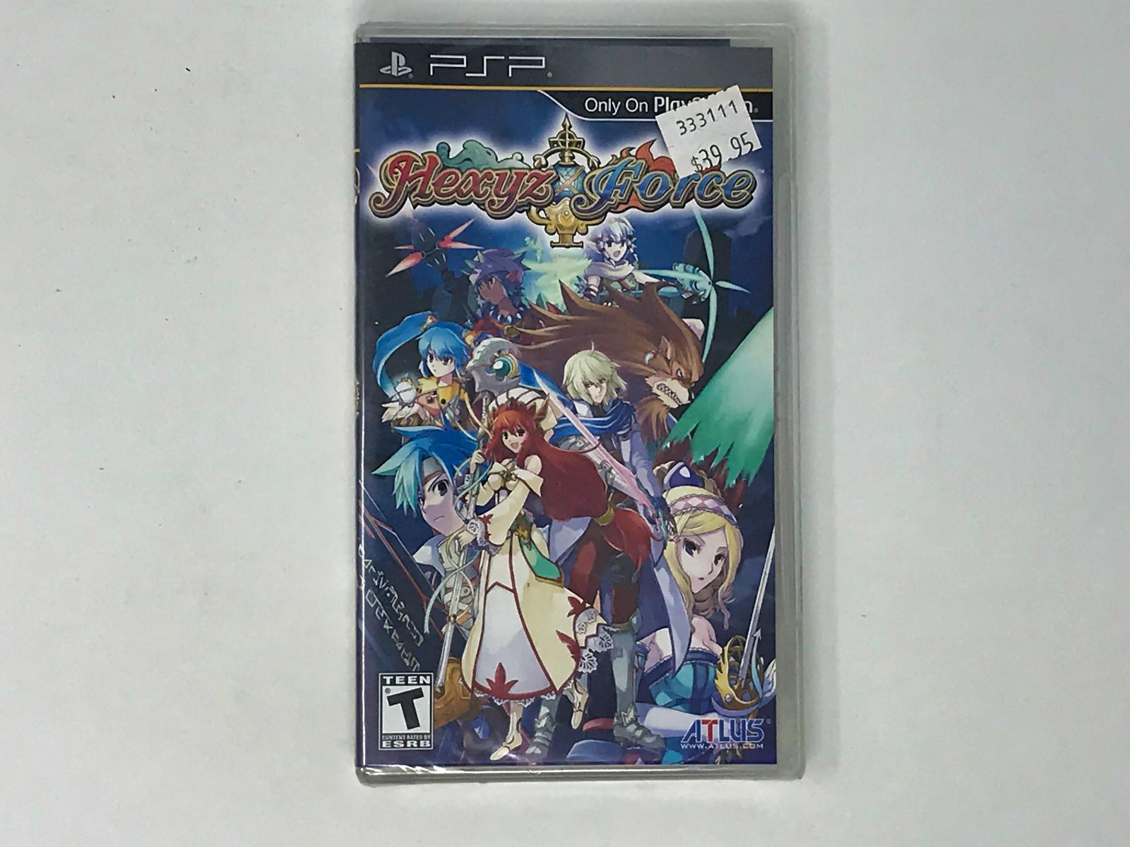 Hexyz Force | New Item, Box, and Manual | PSP