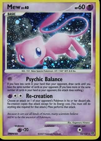 Mew #15 Prices | Pokemon Secret Wonders | Pokemon Cards