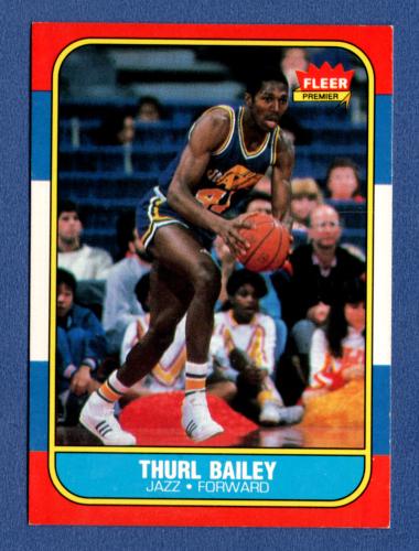 Thurl Bailey | Ungraded | 1986 Fleer