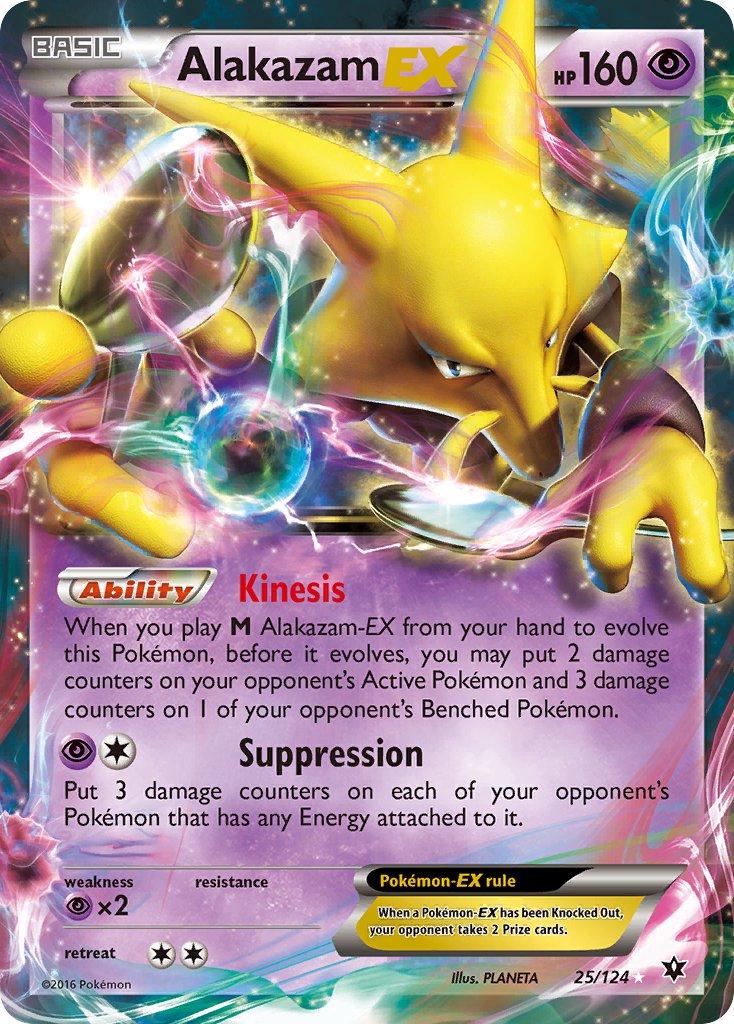 Alakazam EX #25 Prices | Pokemon Fates Collide | Pokemon Cards