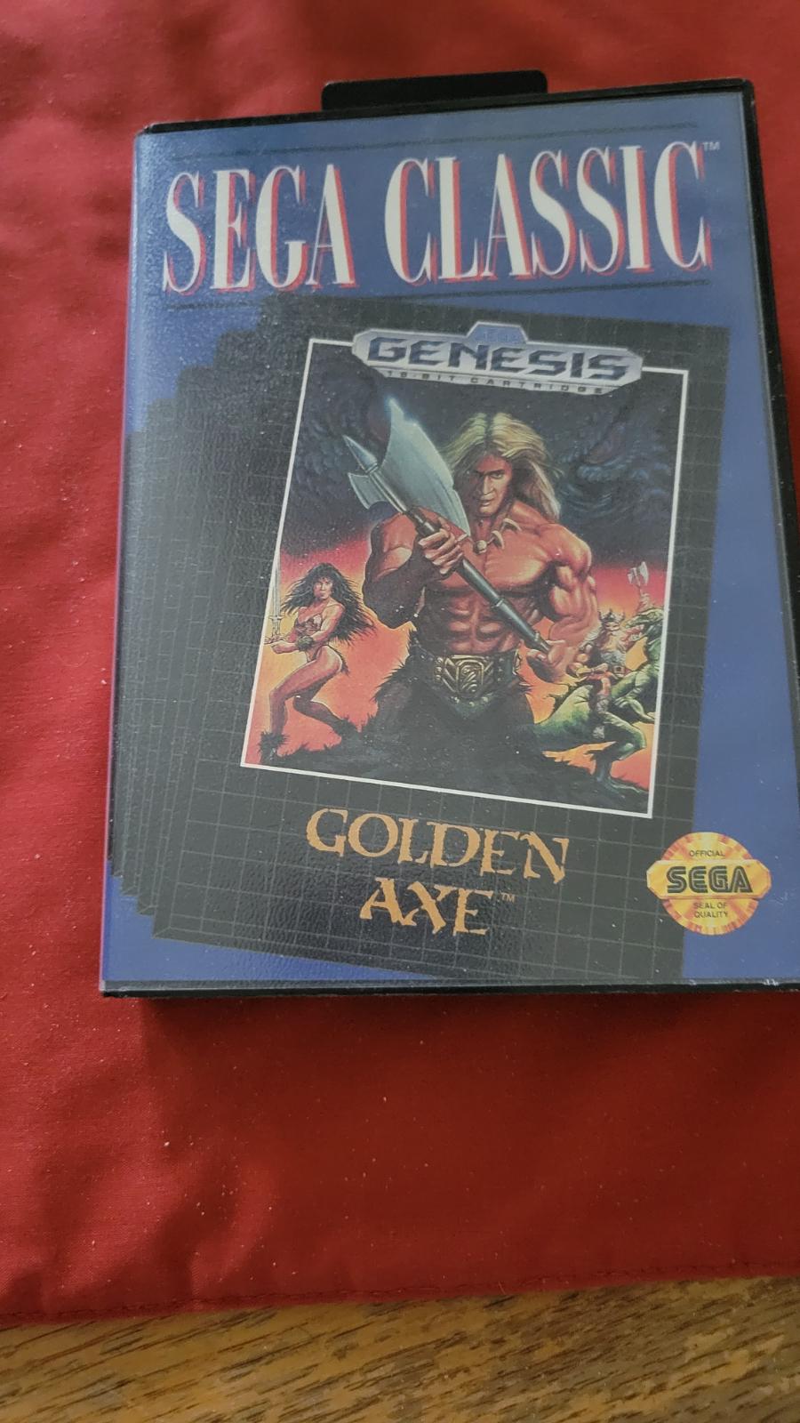 Golden Axe | Item, Box, and Manual | Sega Genesis