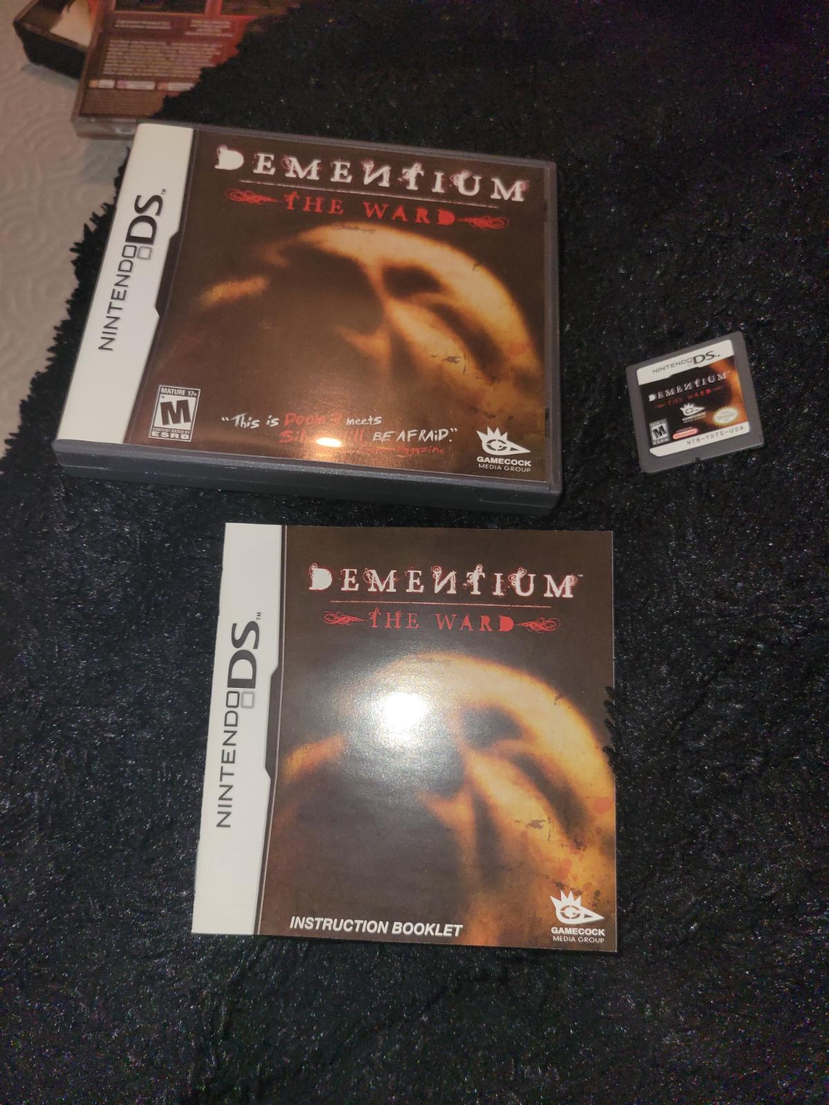 Dementium The Ward | Item, Box, and Manual | Nintendo DS