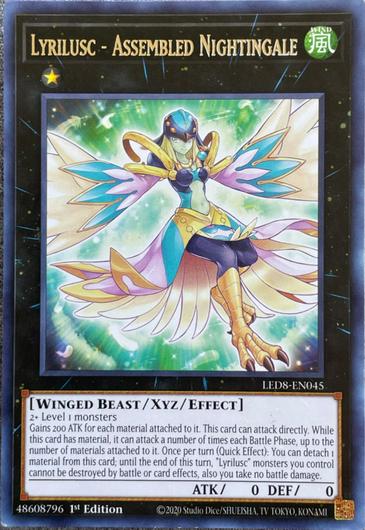 Lyrilusc - Assembled Nightingale | Ungraded | YuGiOh Legendary Duelists ...
