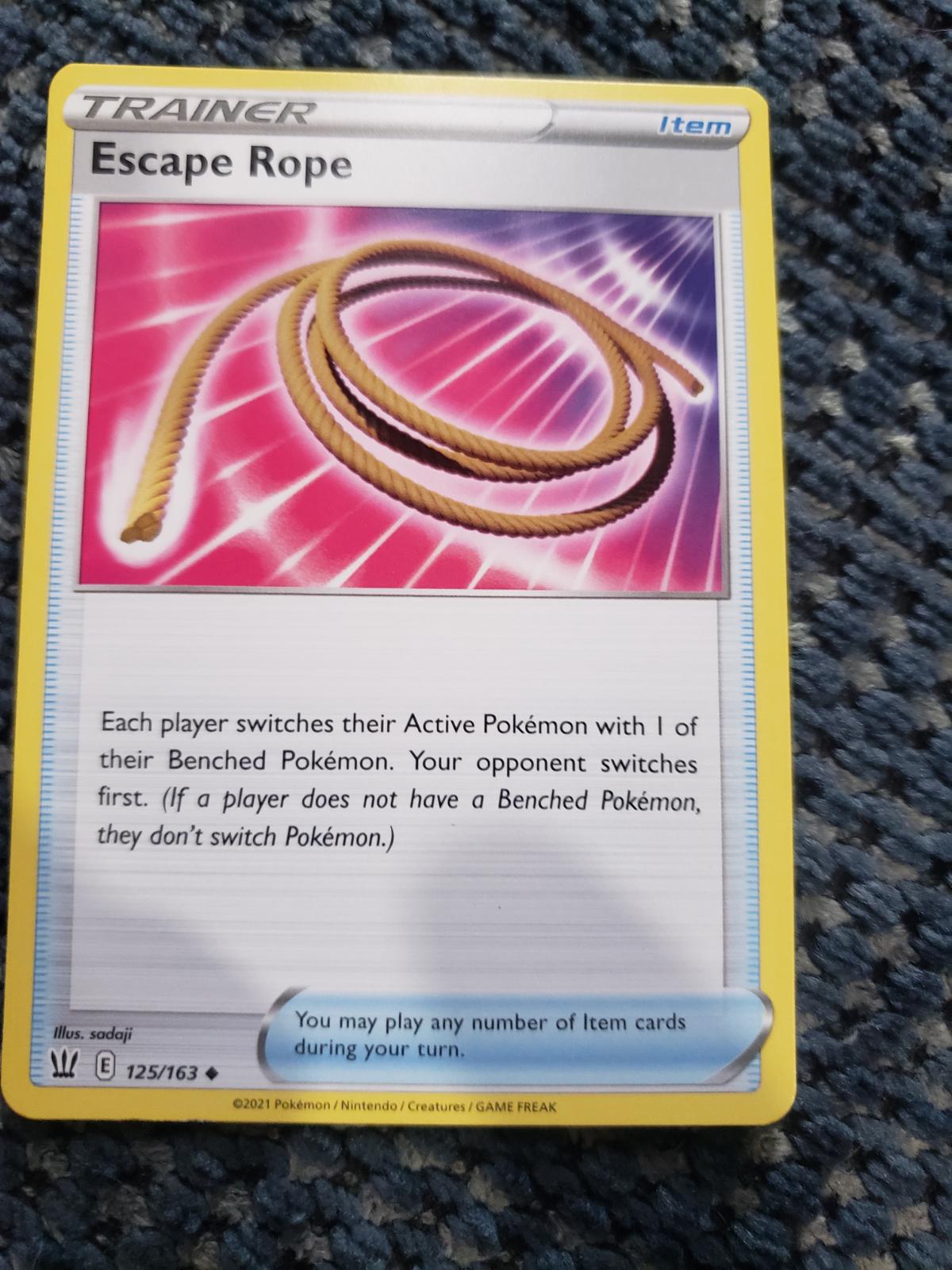 Escape Rope | Ungraded | Pokemon Battle Styles
