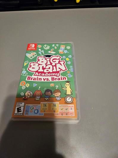 Big Brain Academy: Brain vs. Brain | Item and Box only | Nintendo Switch
