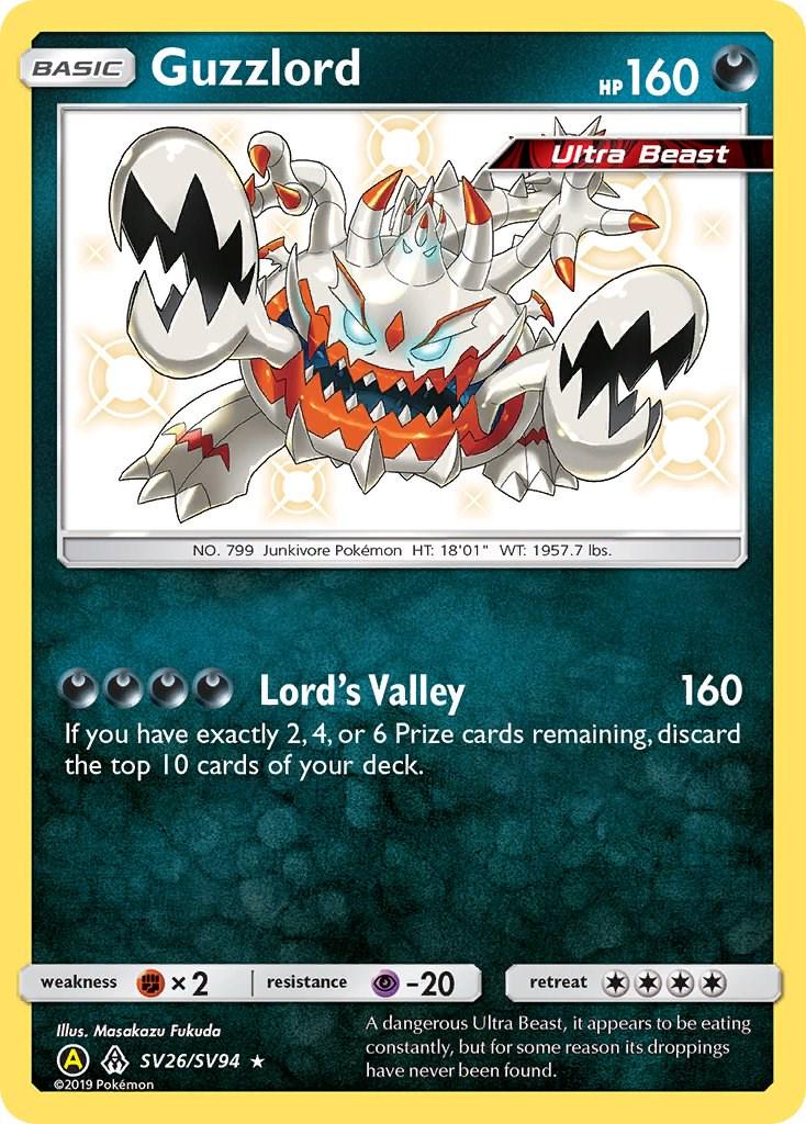 Guzzlord #SV26 Prices | Pokemon Hidden Fates | Pokemon Cards