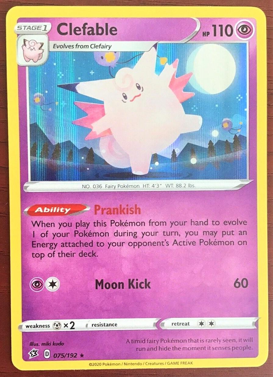 Clefable #75 Prices | Pokemon Rebel Clash | Pokemon Cards