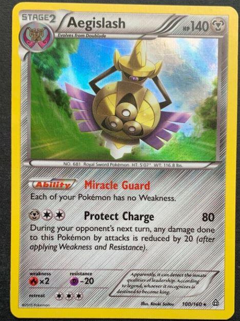 Aegislash #100 Prices | Pokemon Primal Clash | Pokemon Cards