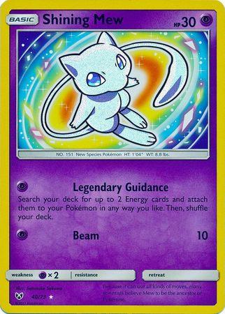 Shining Mew #40 Prices | Pokemon Shining Legends | Pokemon Cards