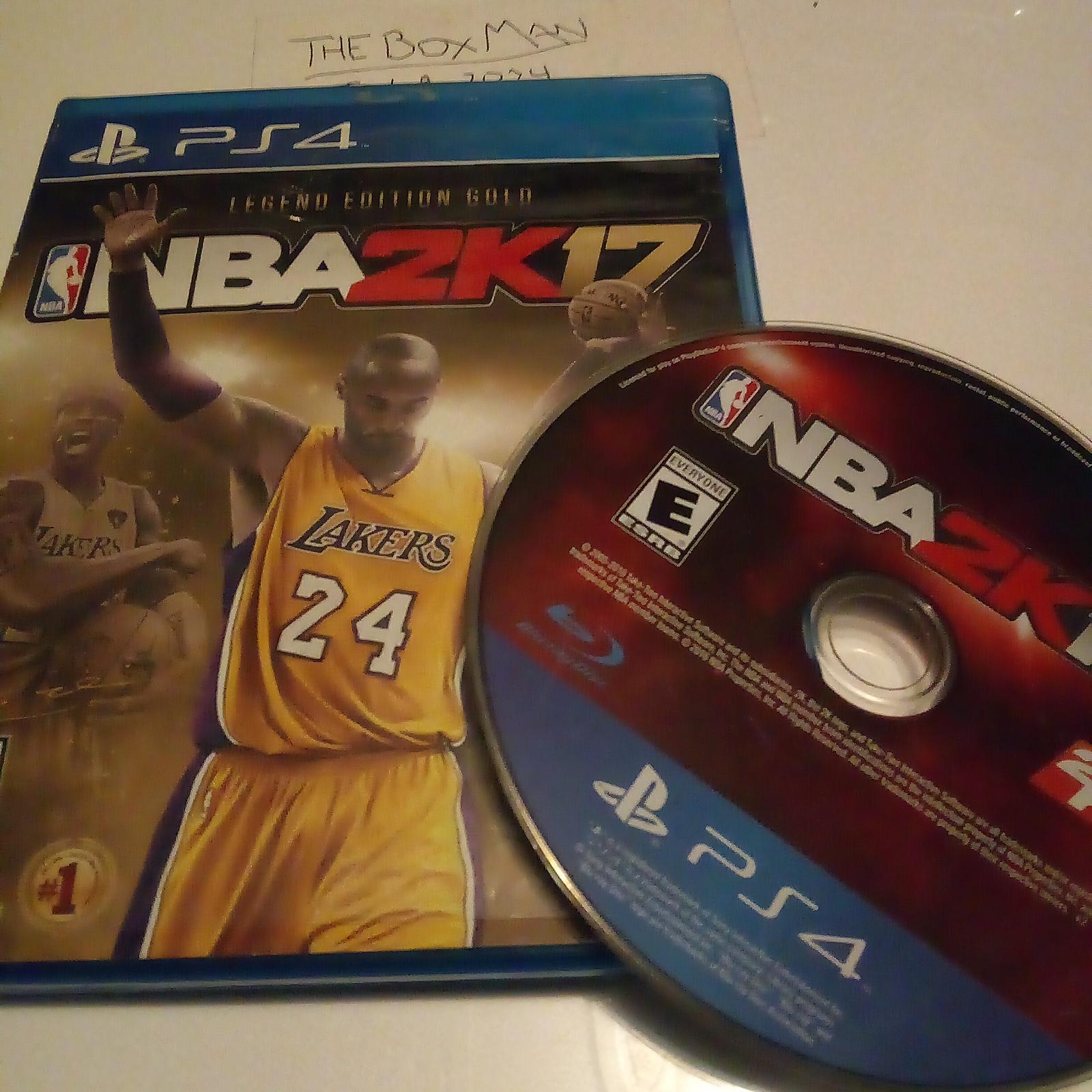 NBA 2K17 [Legend Edition Gold] | Item, Box, and Manual | Playstation 4