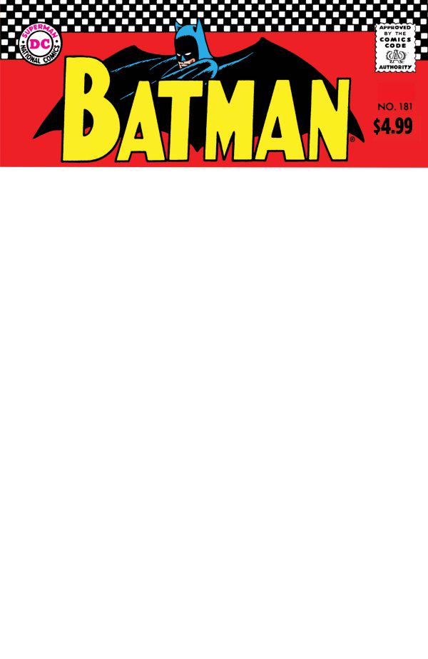 Batman [Blank] #181 (2023) Prices | Batman Series