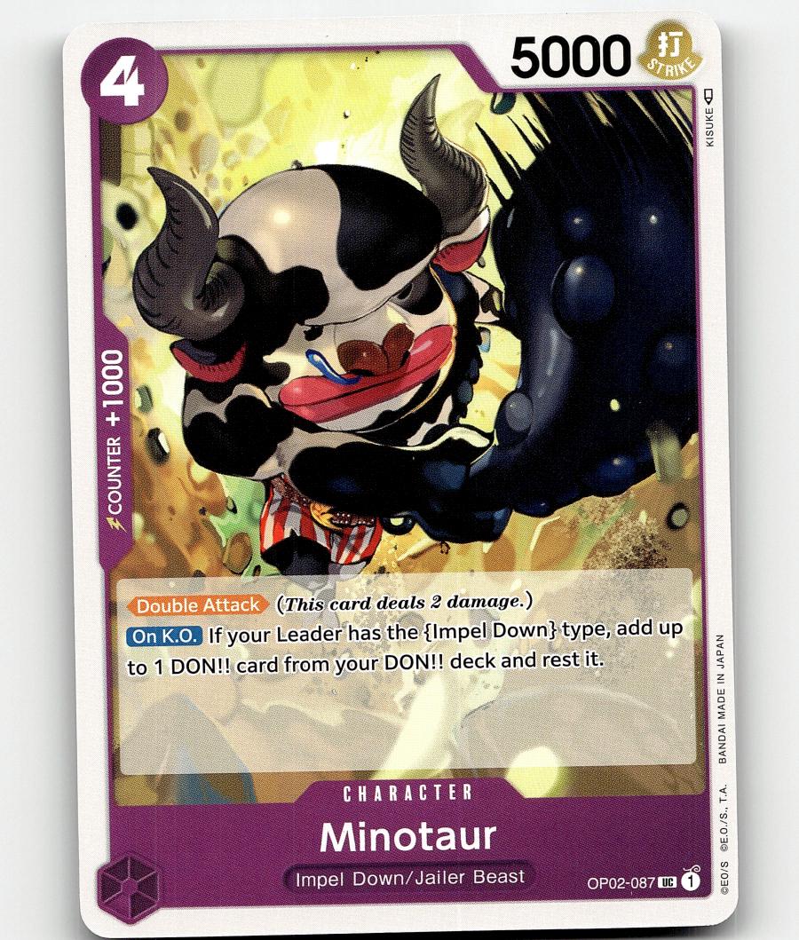 Minotaur OP02-087 Prices | One Piece Paramount War | One Piece Cards