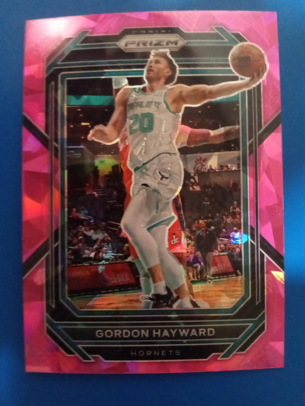 Gordon Hayward [Fast Break Pink] | Ungraded | 2022 Panini Prizm