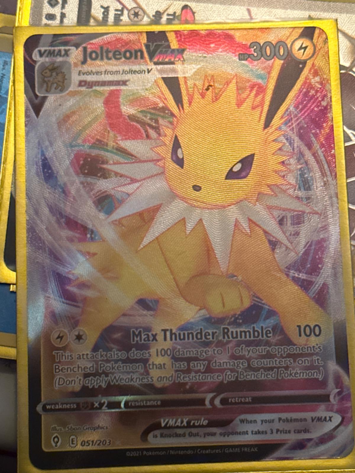 Jolteon VMAX | Ungraded | Pokemon Evolving Skies