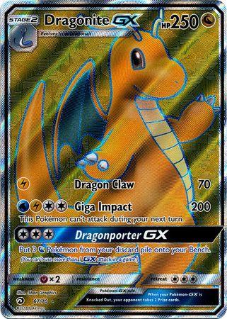 Dragonite GX #67 Prices | Pokemon Dragon Majesty | Pokemon Cards