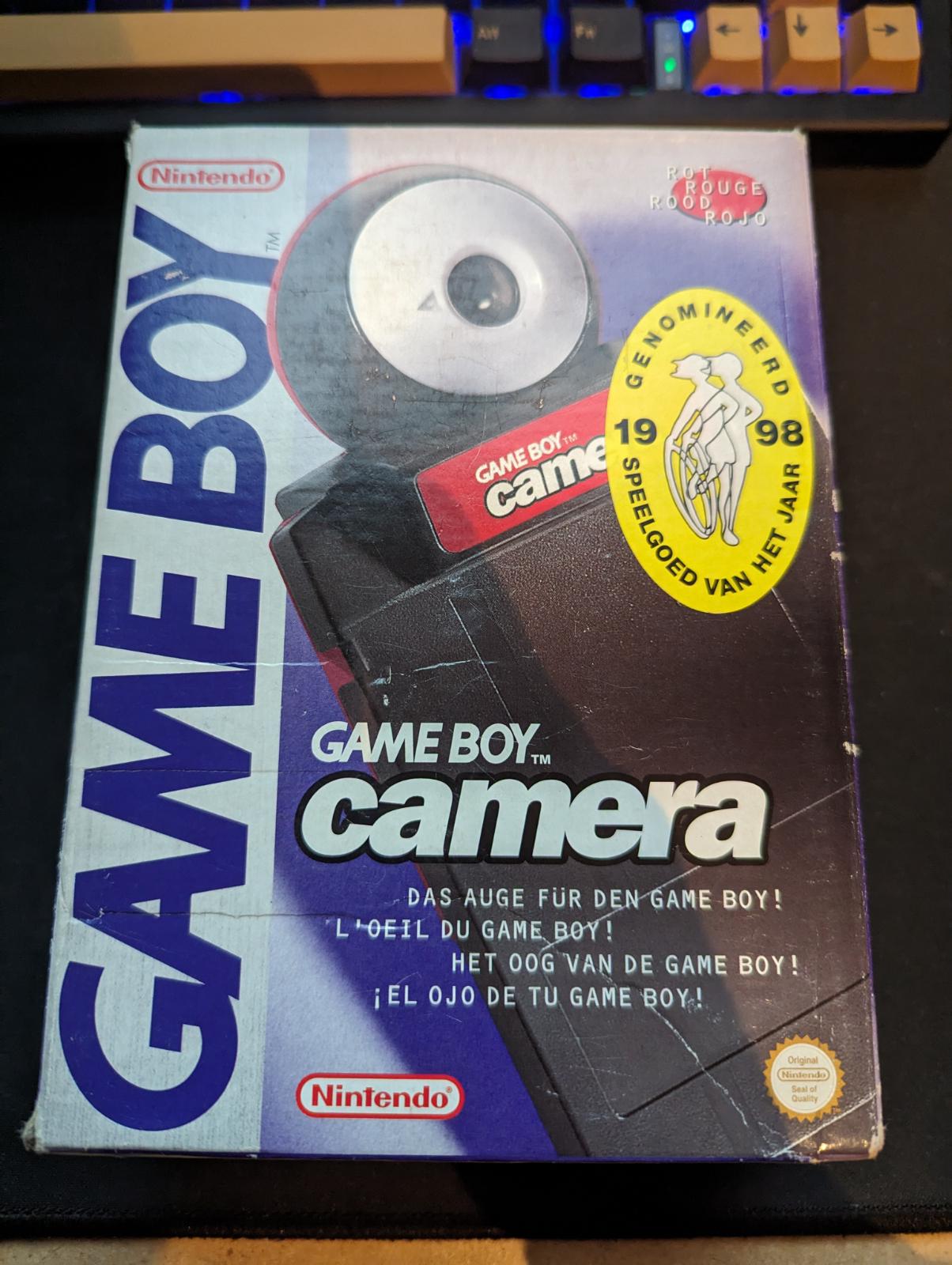 Nintendo Gameboy Camera Red Prices PAL GameBoy | Compare Loose, CIB ...