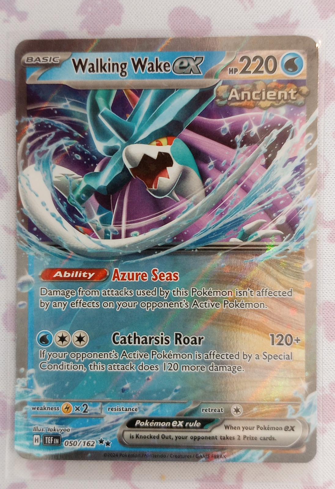 Walking Wake ex #50 Prices | Pokemon Temporal Forces | Pokemon Cards