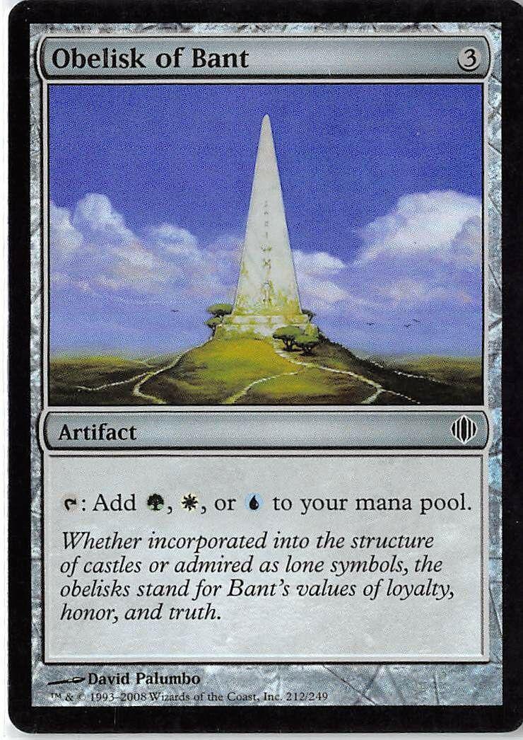 Obelisk of Bant [Foil] Prices | Magic Shards of Alara | Magic Cards