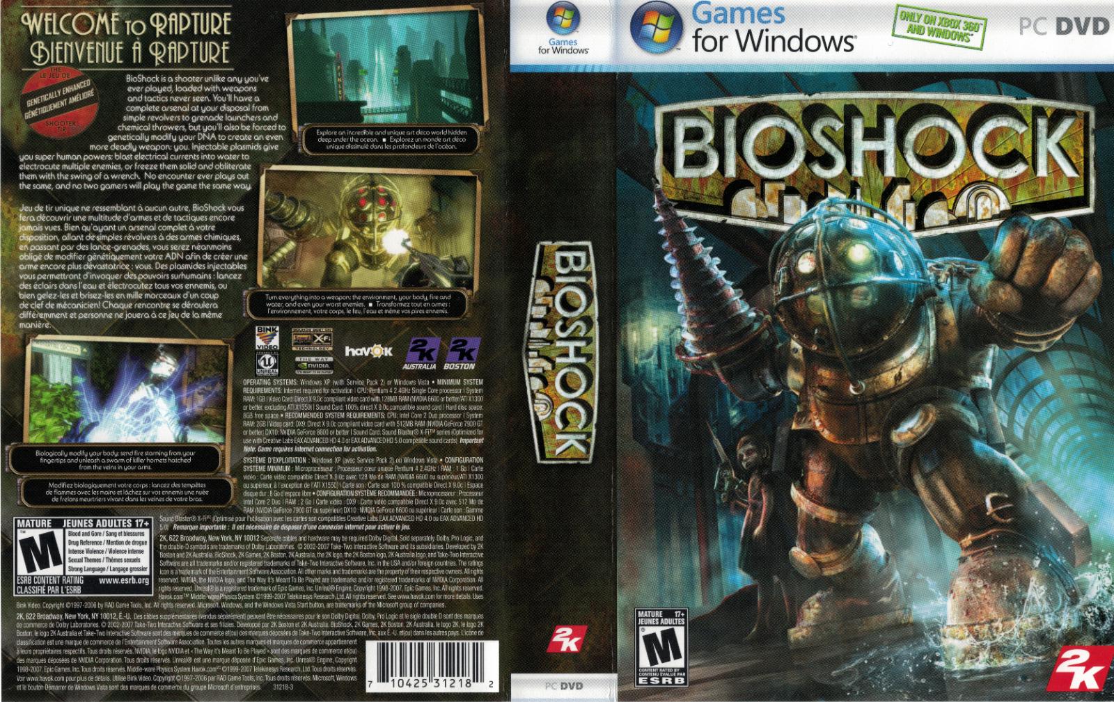 Bioshock Prices PC Games | Compare Loose, CIB & New Prices