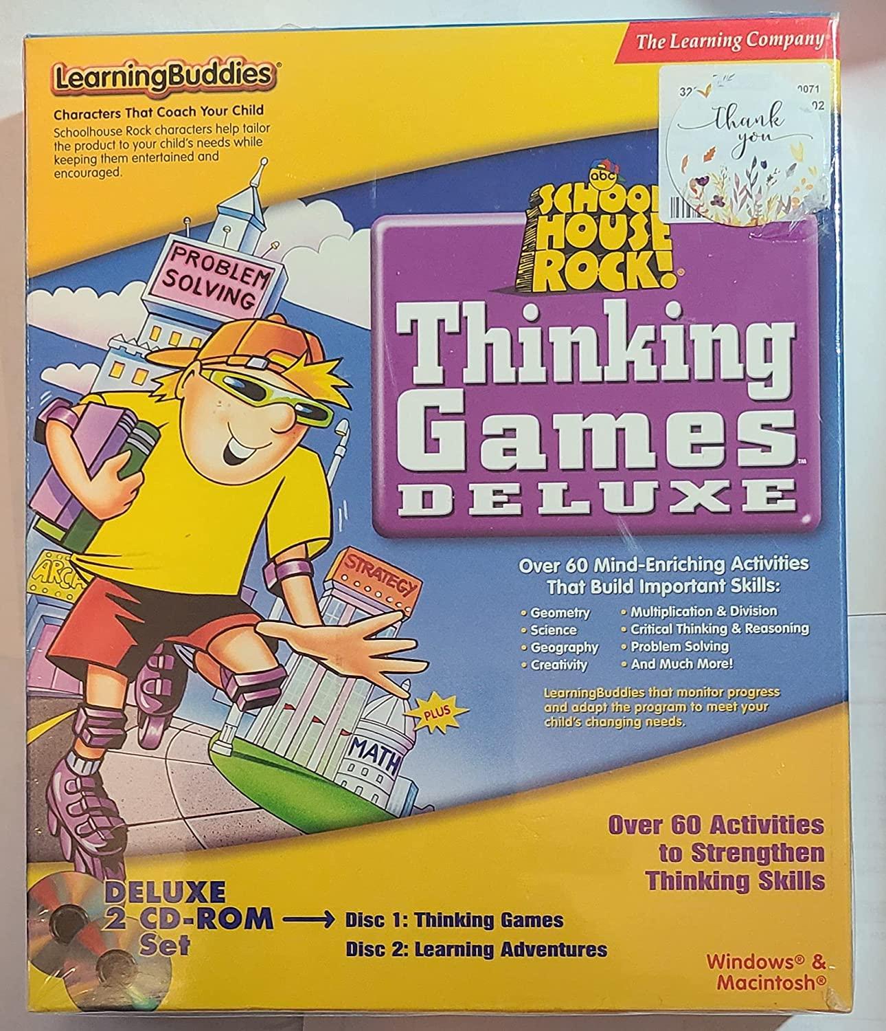 Schoolhouse Rock! Thinking Games Deluxe Prices PC Games | Compare Loose ...