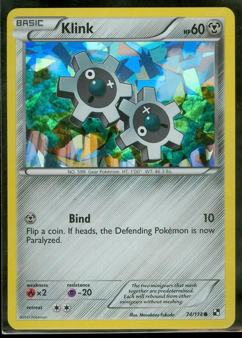 Klink #74 Prices | Pokemon Black & White | Pokemon Cards