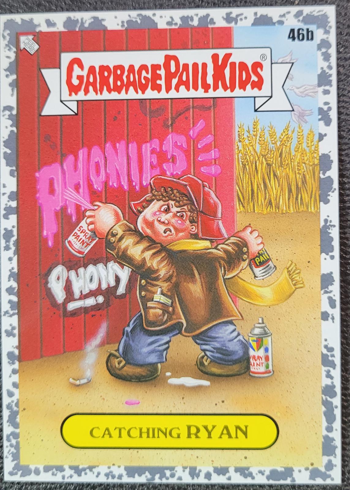 Catching Ryan [Black] #46b Prices | Garbage Pail Kids Book Worms | GPK ...