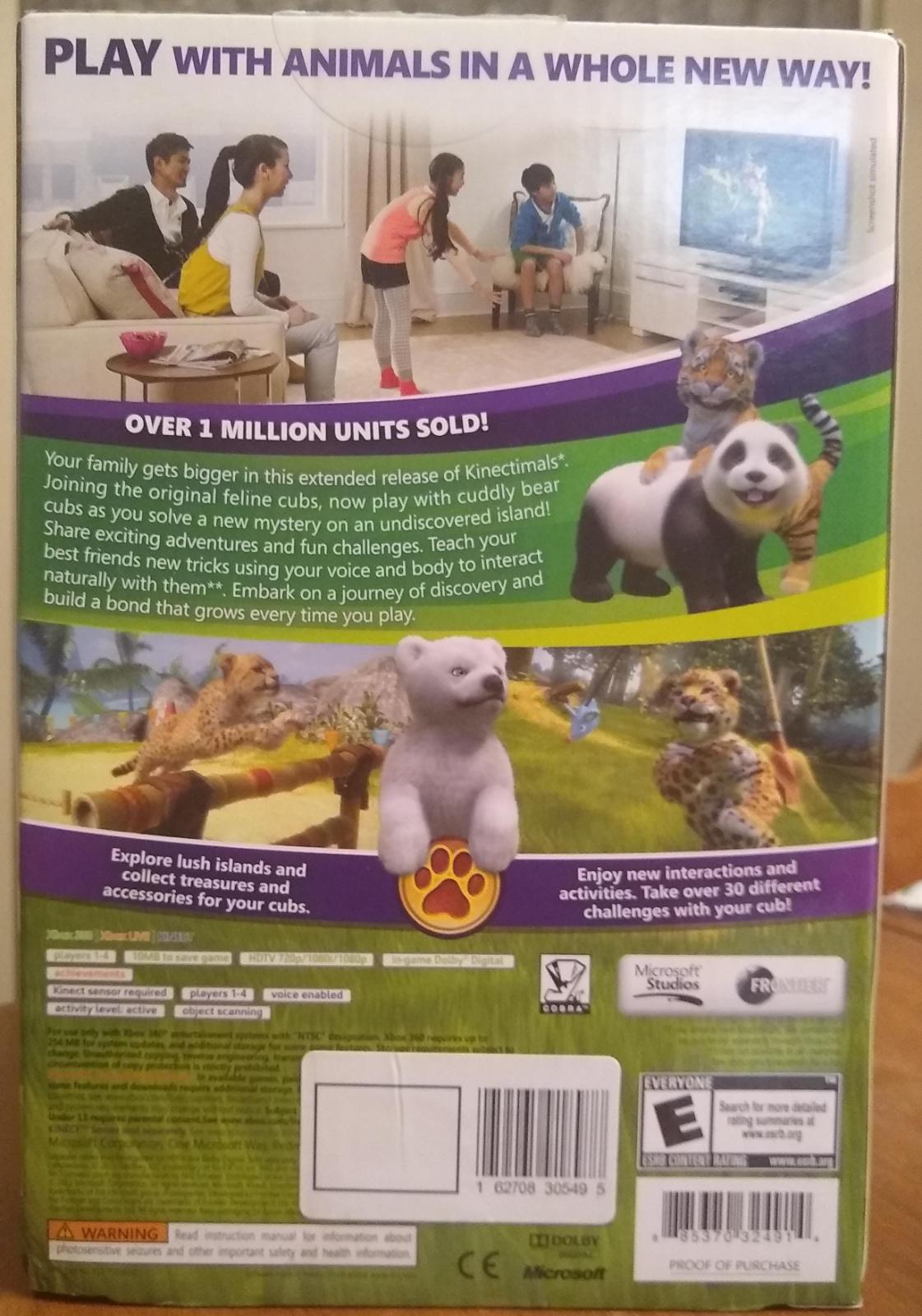 Kinectimals: Now with Bears [Limited Edition] Prices Xbox 360 | Compare ...