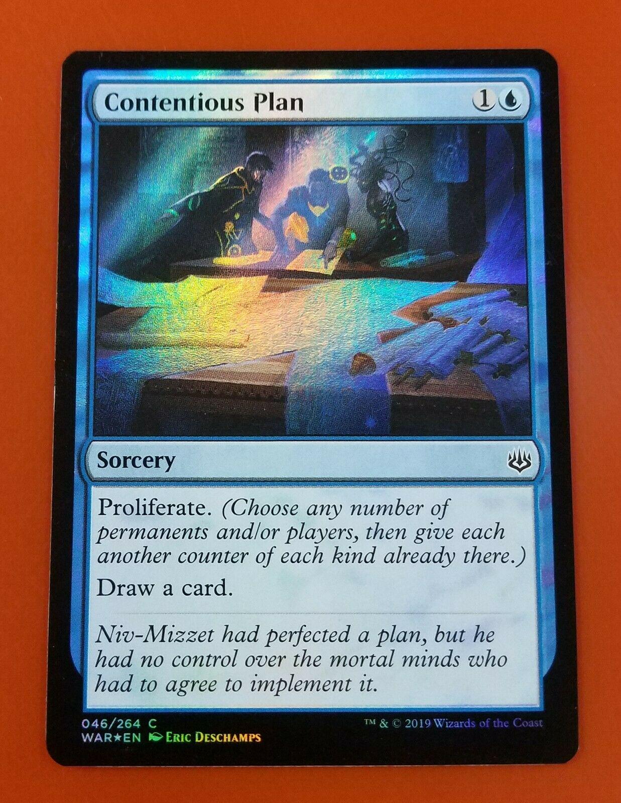 Contentious Plan [Foil] Prices | Magic War of the Spark | Magic Cards