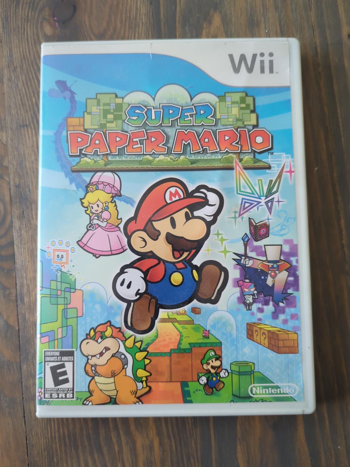Super Paper Mario | Item, Box, and Manual | Wii