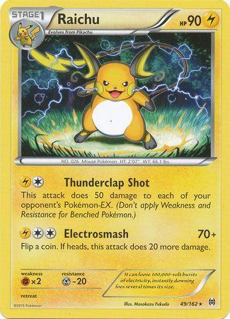 Raichu #49 Prices | Pokemon BREAKthrough | Pokemon Cards