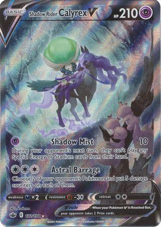 Shadow Rider Calyrex V #172 Prices | Pokemon Chilling Reign | Pokemon Cards