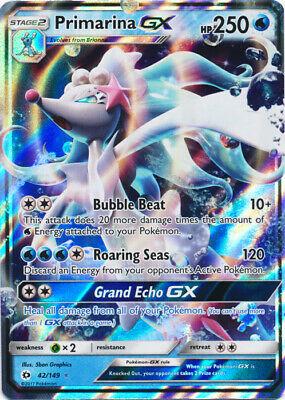 Primarina GX #42 Prices | Pokemon Sun & Moon | Pokemon Cards