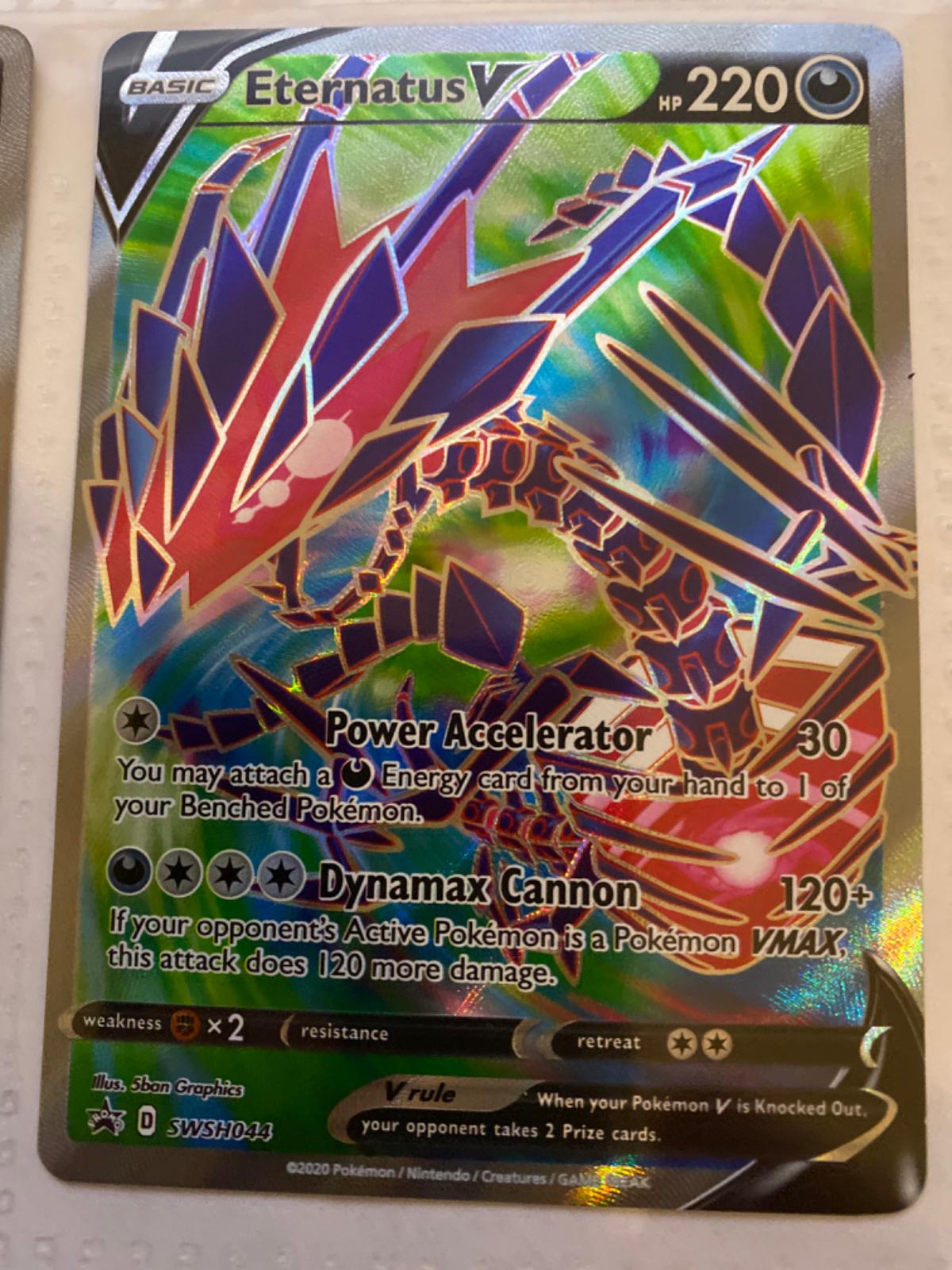 Eternatus V | Ungraded | Pokemon Promo