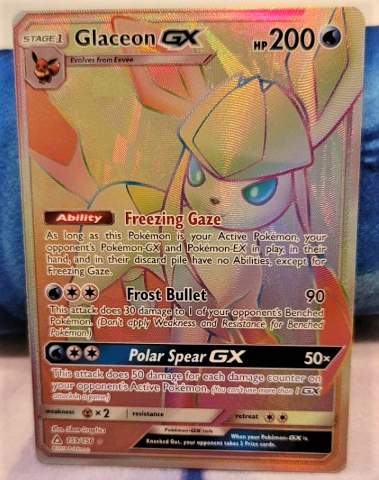 Glaceon GX #159 Prices | Pokemon Ultra Prism | Pokemon Cards
